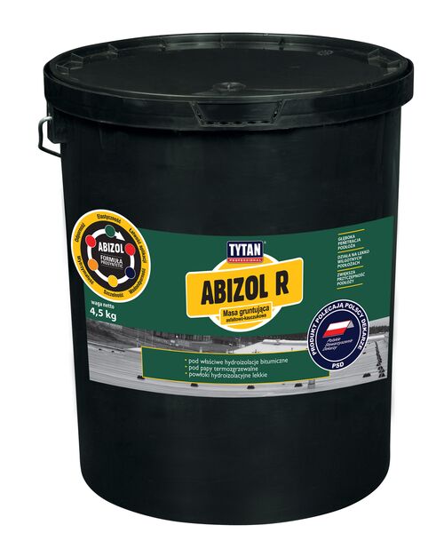 Roztwór gruntujący bitumiczny Abizol R 4,5 kg Tytan - Bricomarche.pl