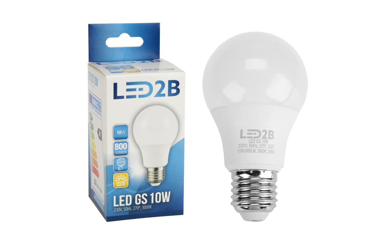 Żarówka LED E27 10 W 4000 K 800 lm - Bricomarche.pl