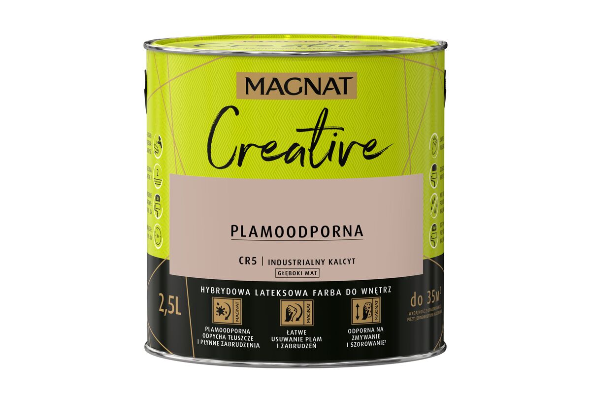 Farba lateksowa MAGNAT Creative industrialny kalcyt 2,5 l - Bricomarche.pl