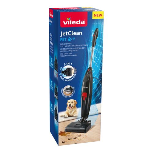Odkurzacz myjący Jet Clean Pet Pro Vileda - Bricomarche.pl