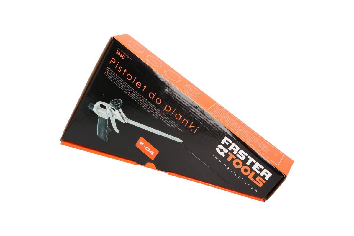 Pistolet do pianki montażowej F-04 FASTER TOOLS - Bricomarche.pl