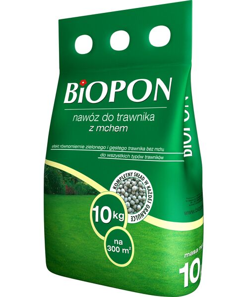 Nawóz do trawnika z mchem 10 kg BOPON - Bricomarche.pl