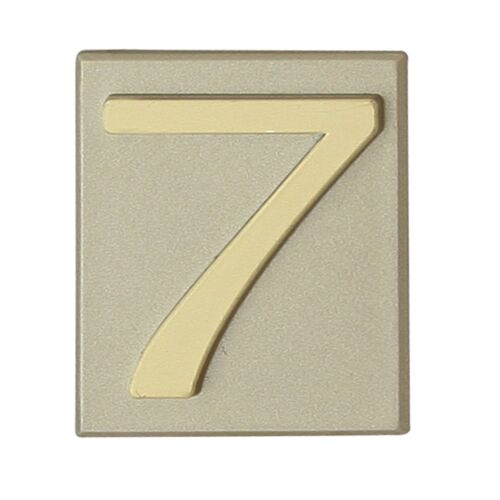 Cyfra "7" INV oliwka - Bricomarche.pl