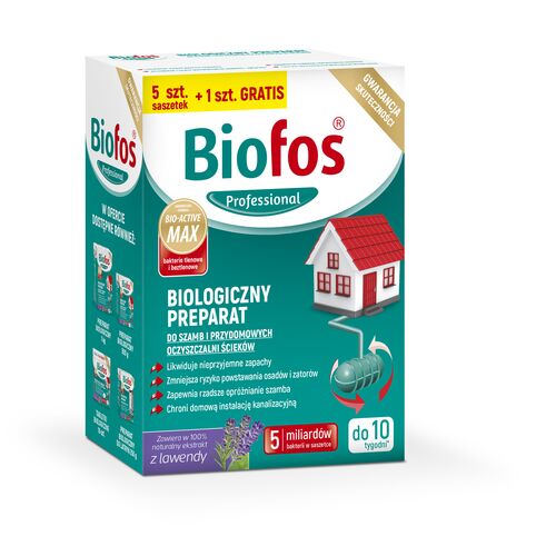Biologiczny preparat do szamb i przydomowych oczyszczalni ścieków ...