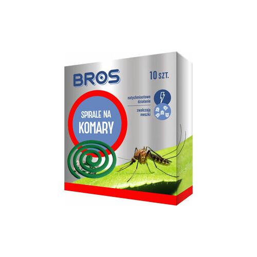 Spirala na komary 10 sztuk BROS - Bricomarche.pl