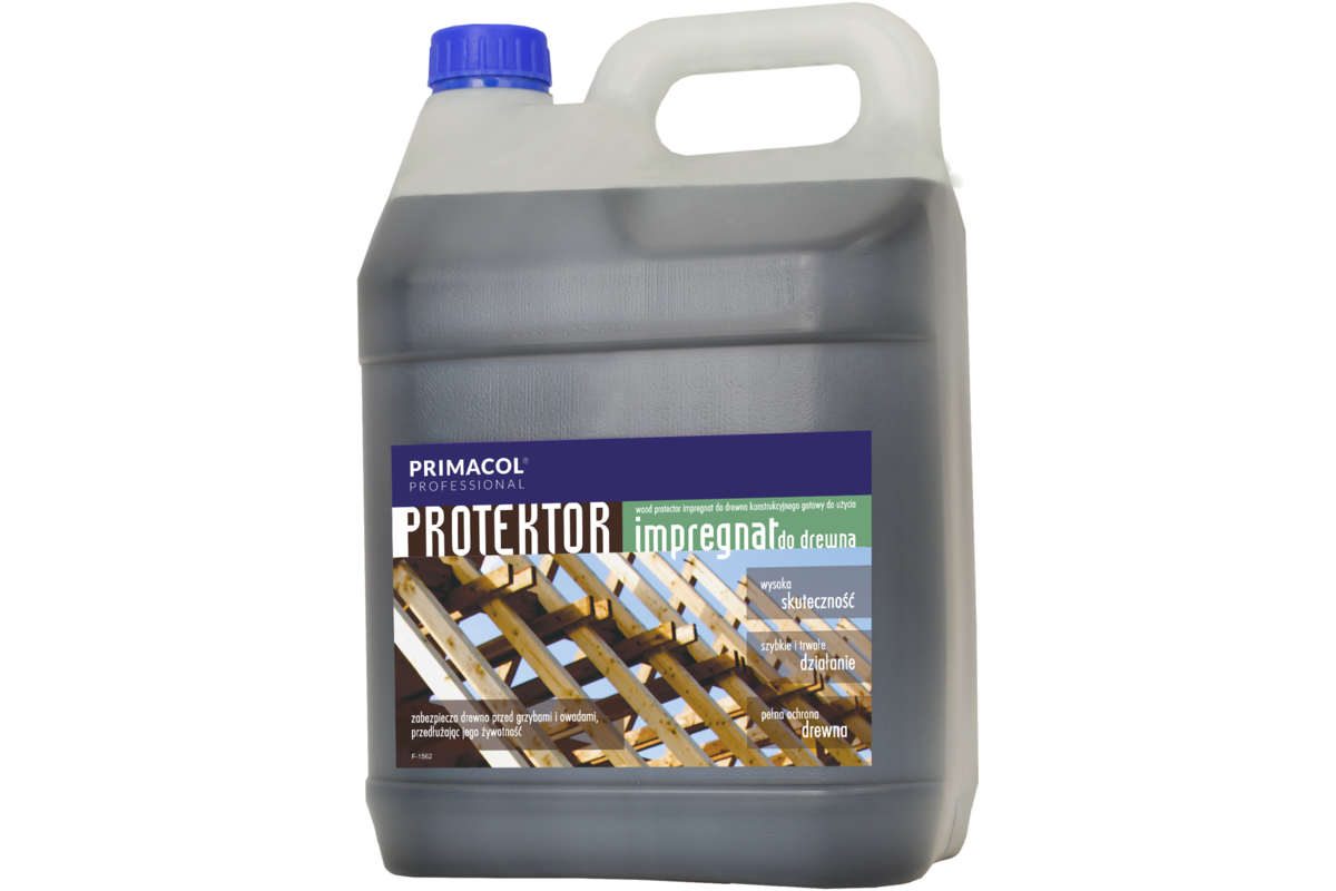 Impregnat do drewna Protektor zielony 5 l Primacol Professional - Bricomarche.pl