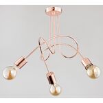 Lampa wisząca Tango E27 3 x 60 W miedziany - Bricomarche.pl