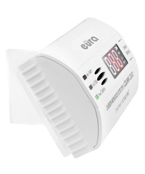 Czujnik czadu "EURA" CD-80B8 bateryjny, DC 3V, LCD; zgodne z normą PN ...