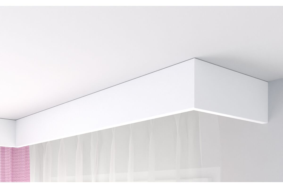 Listwa karniszowa LK-2 200 x 12 cm biała - Bricomarche.pl