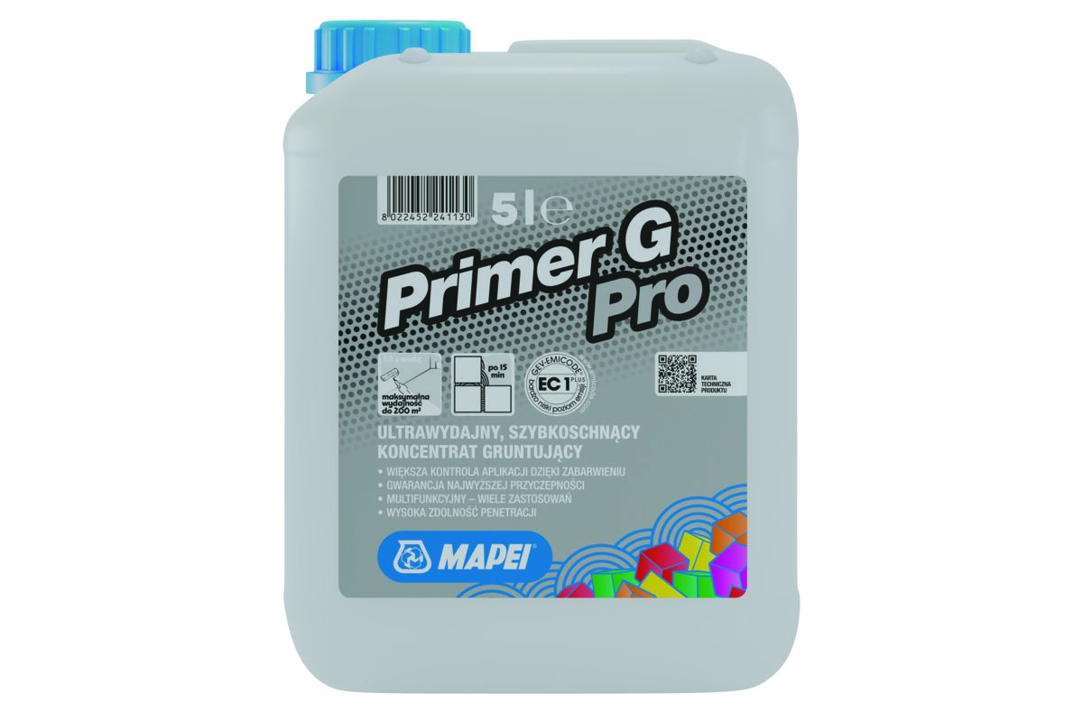 Grunt PRIMER G PRO 5 l Mapei - Bricomarche.pl