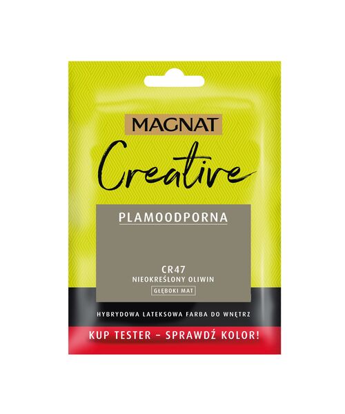 Farba lateksowa MAGNAT Creative TESTER nieokreślony oliwin 30 ml ...