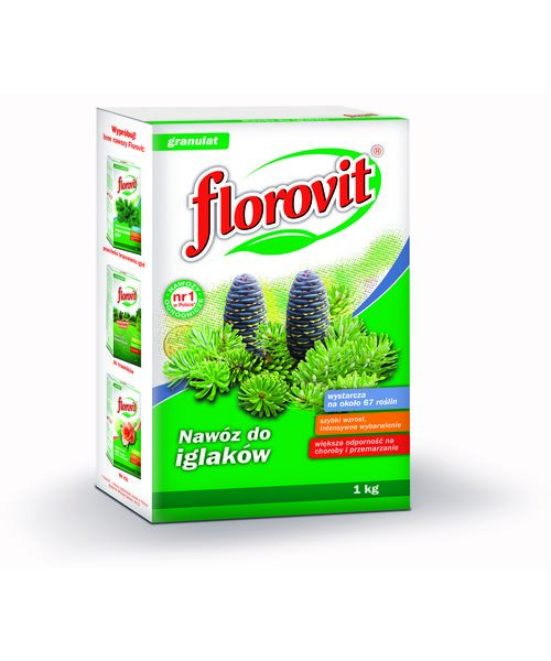 Nawóz do roślin iglastych karton 1 kg Florovit - Bricomarche.pl