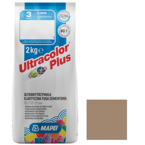 Fuga Ultracolor Plus 135 Złoty pył 2 kg MAPEI - Bricomarche.pl