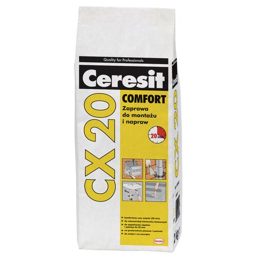Zaprawa do montażu i napraw CX20 Comfort 2 kg Ceresit - Bricomarche.pl Zaprawa do montażu i napraw CX20 Comfort 2 kg Ceresit - Bricomarche.pl