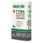 Tynk cementowo-wapienny maszynowy super lekki 30 kg Dolina Nidy ...