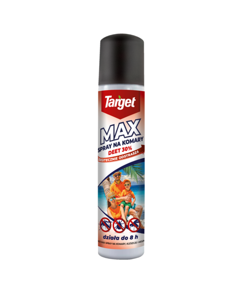 Spray na komary, kleszcze i meszki Max 90 ml (deet 30% + citrodiol ...