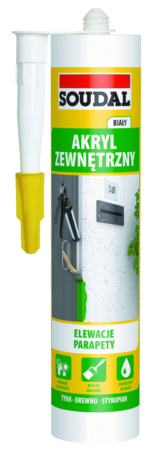 Akryl zewnętrzny 280 ml - Bricomarche.pl