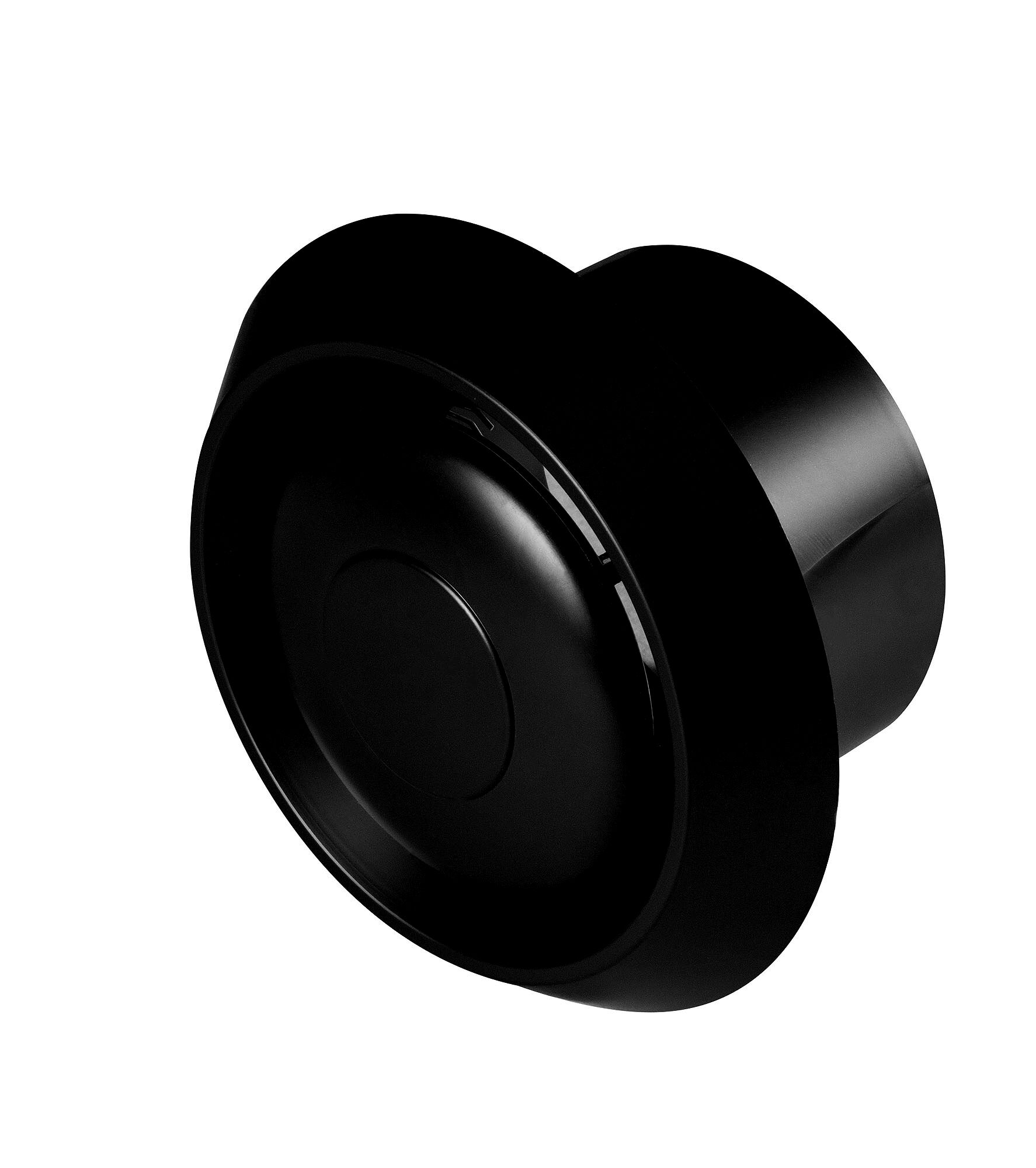 Anemostat wentylacyjny Ø100 czarny - Bricomarche.pl