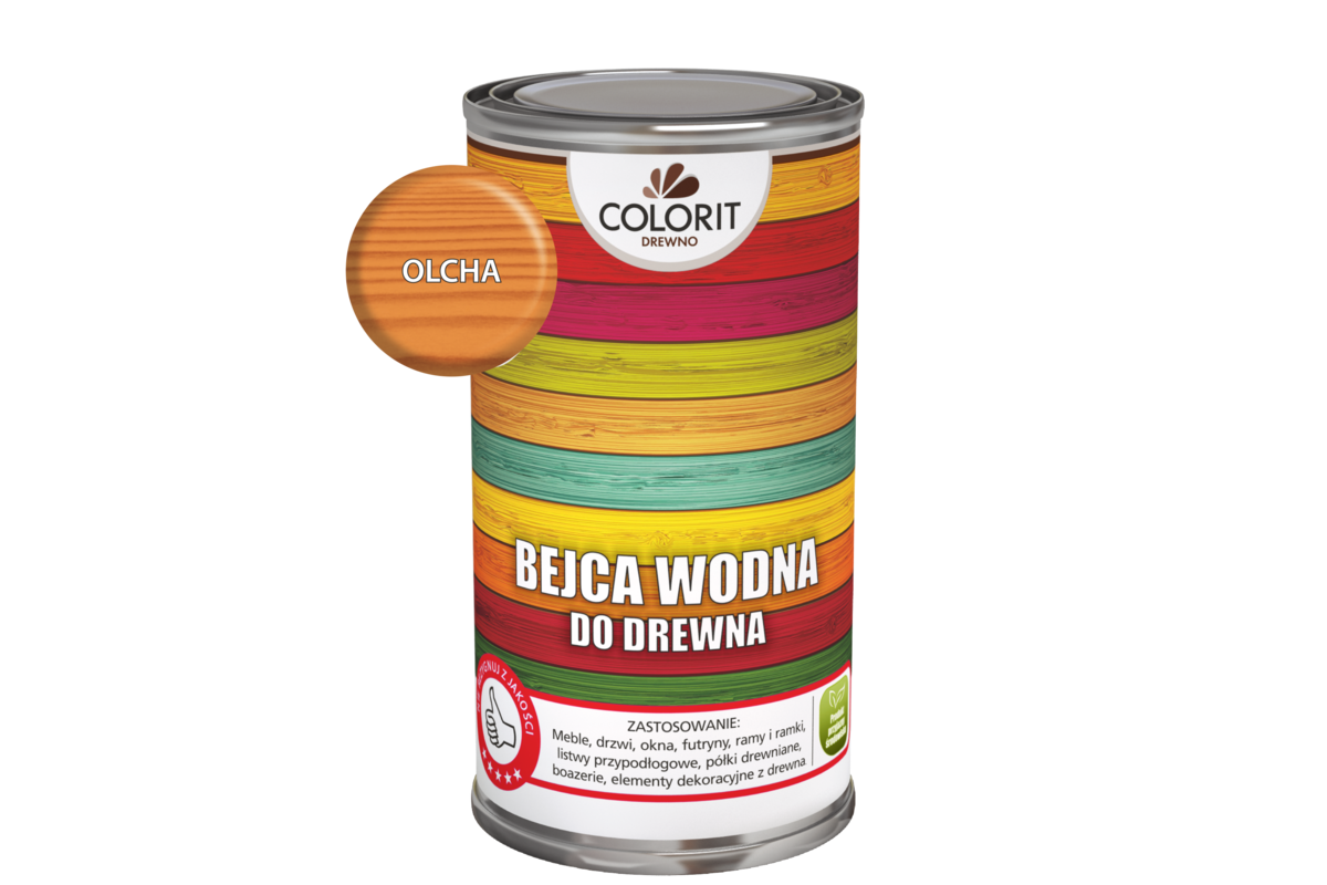 Bejca wodna do drewna Olcha 0,5 l Colorit Drewno - Bricomarche.pl