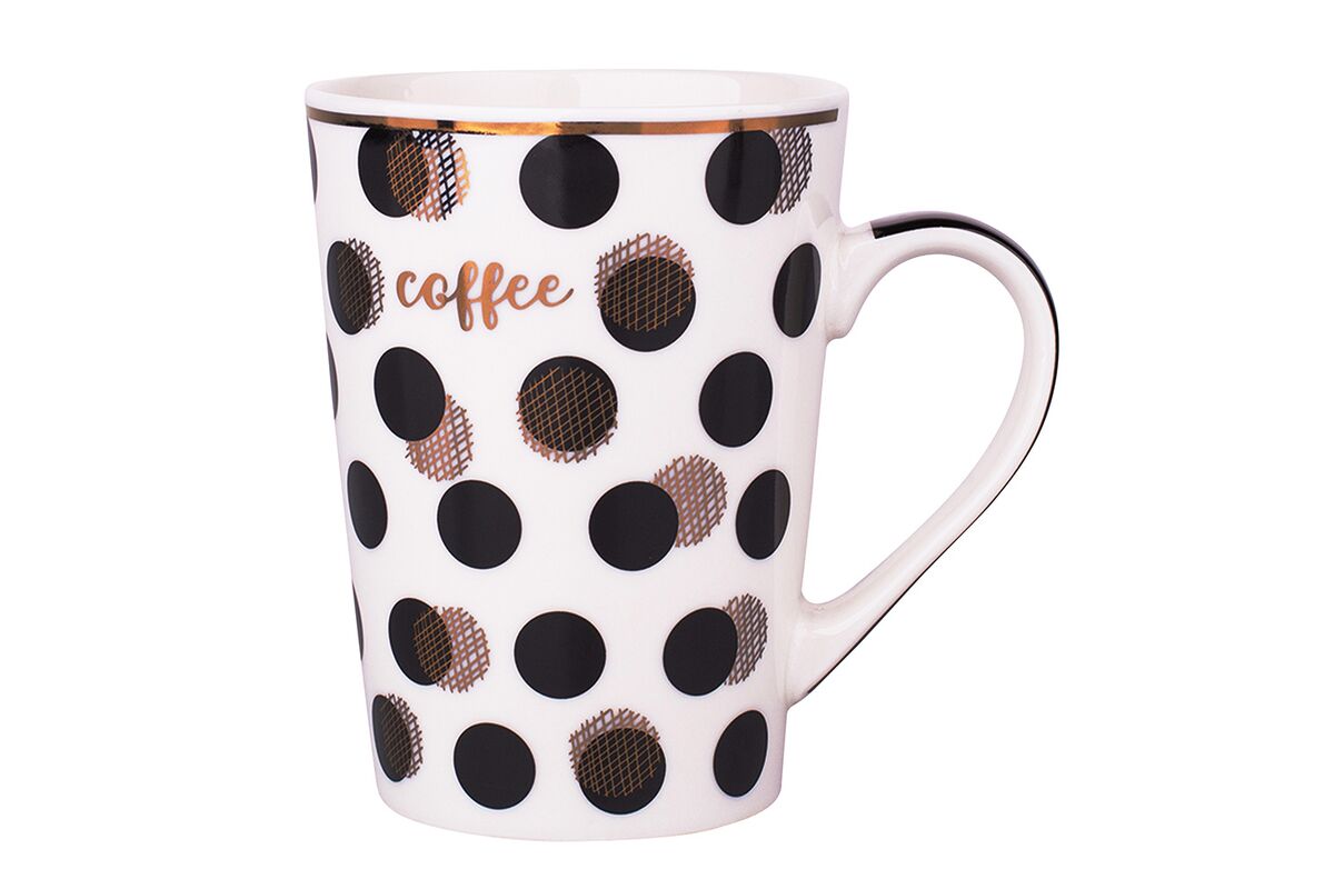 Kubek stożek wysoki 450 ml modern coffee - Bricomarche.pl Kubek stożek wysoki 450 ml modern coffee - Bricomarche.pl