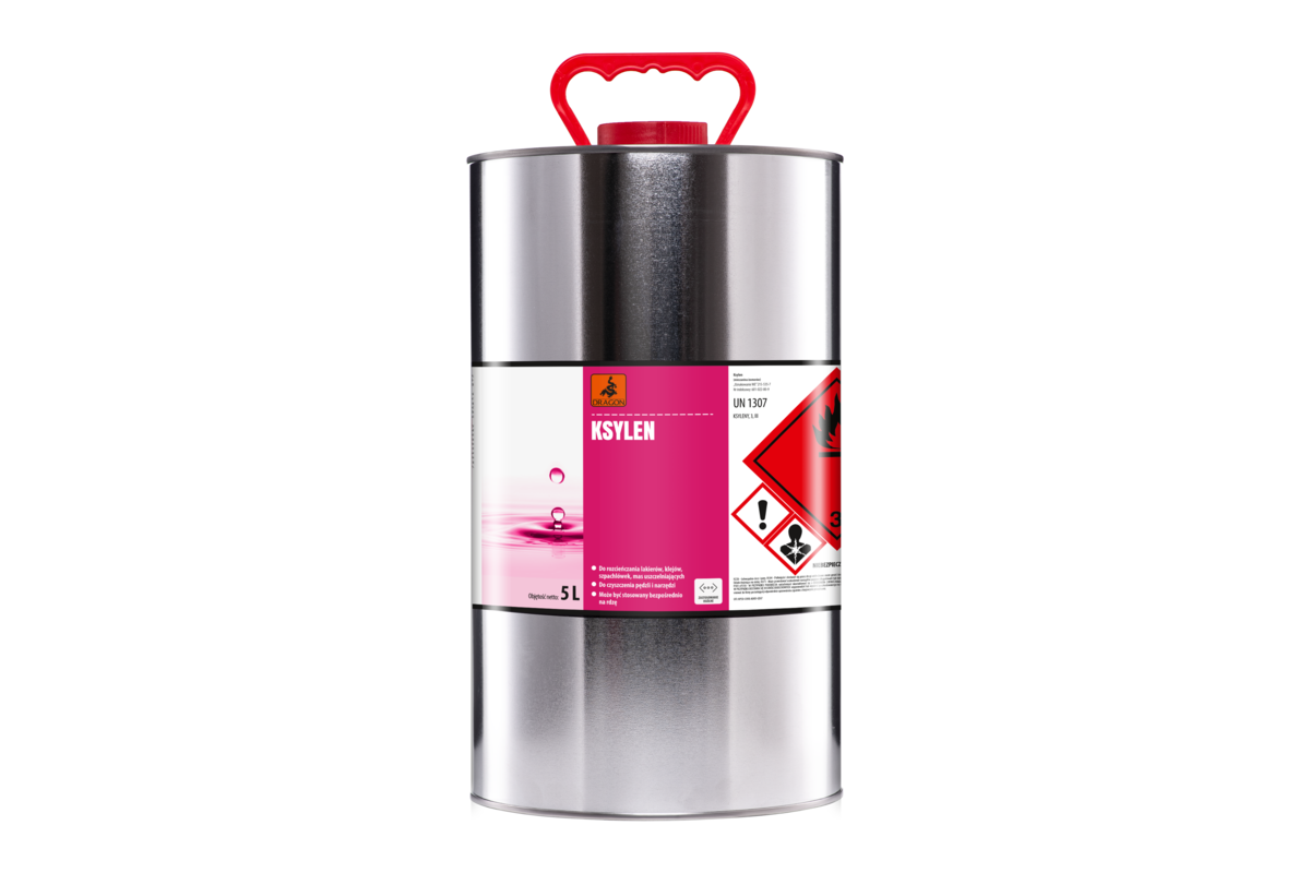 Ksylen 5 l metal - rozcieńczalnik DRAGON - Bricomarche.pl