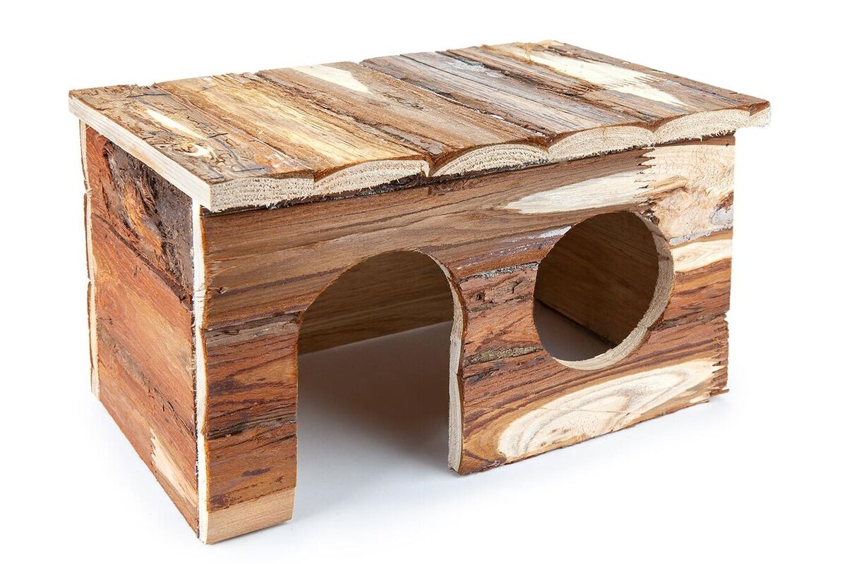 Domek dla gryzonia, drewniany 28 cm - Bricomarche.pl